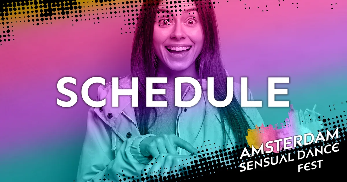 Amsterdam Sensual Dance Fest 2025 | Schedule